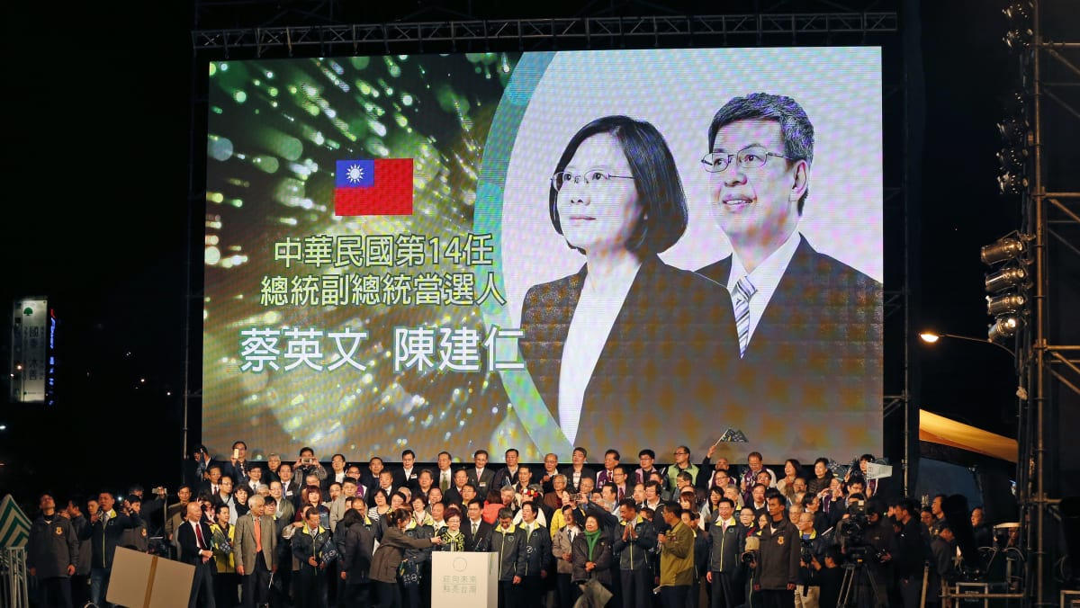 DPP’s Tsai becomes Taiwan's first female president after landslide ...
