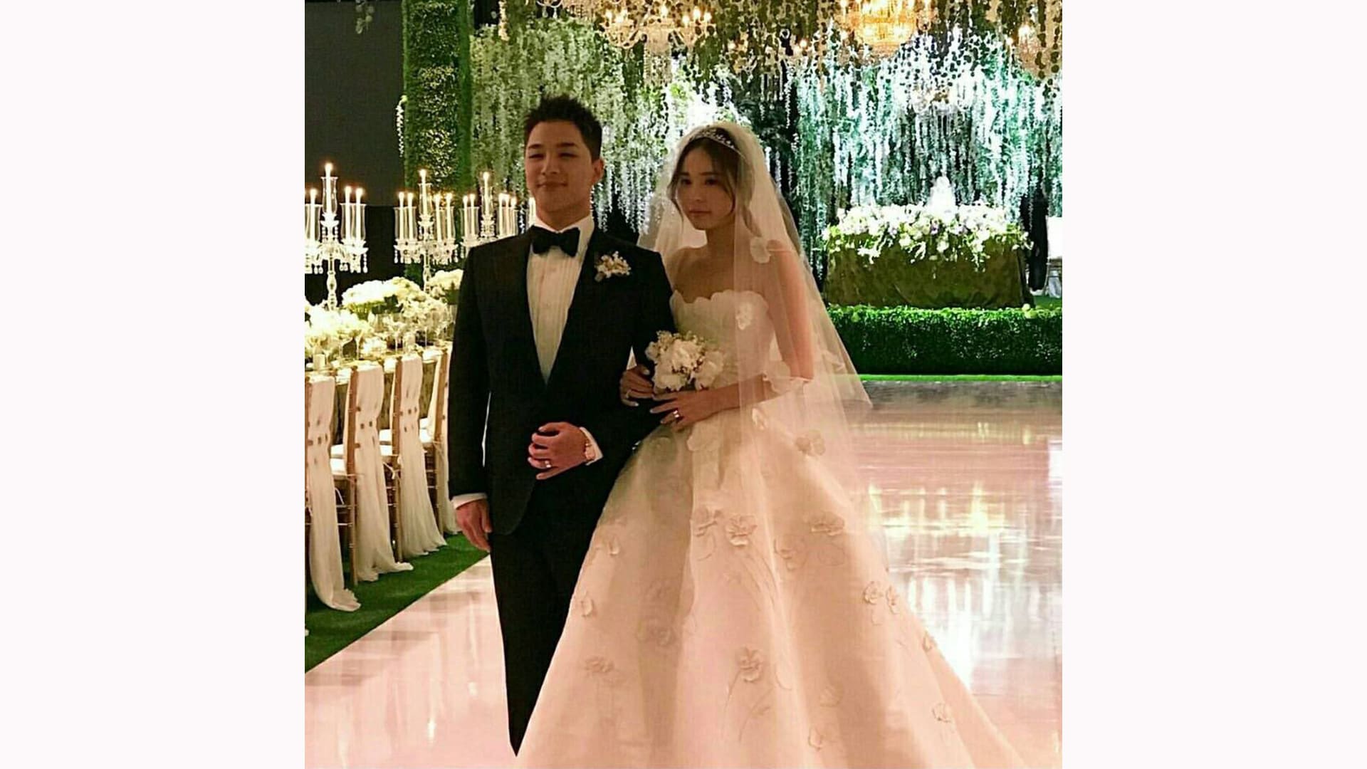 Taeyang & Min Hyo Rin’s Gorgeous Wedding In Photos - 8days