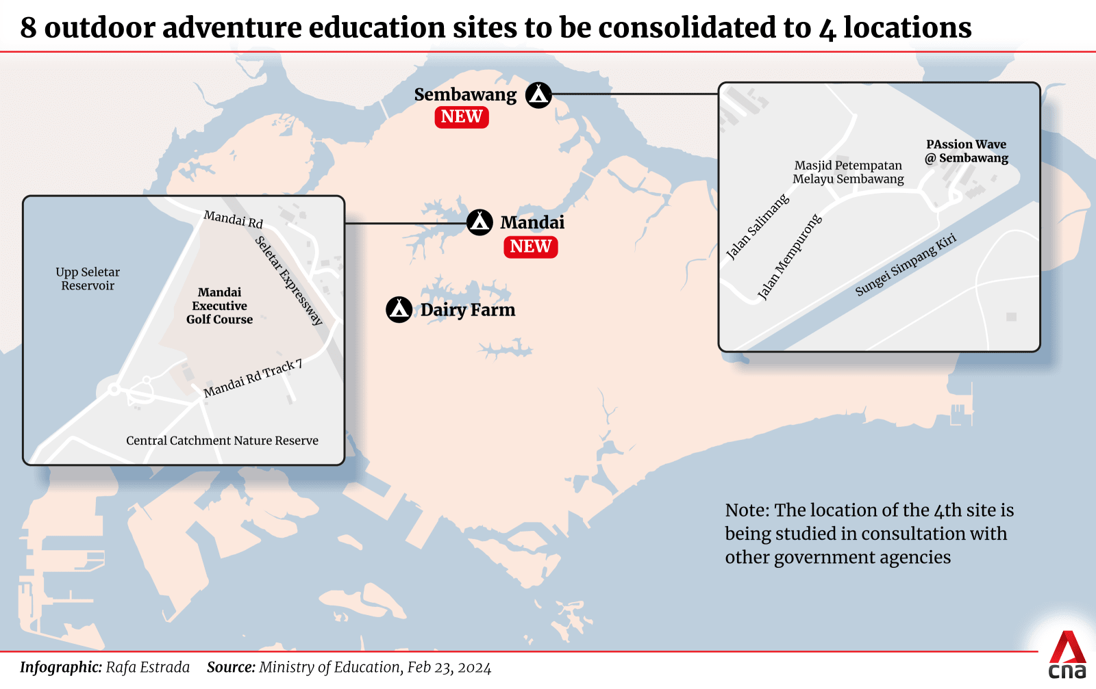 Public golf course to make way for MOE outdoor adventure learning ...
