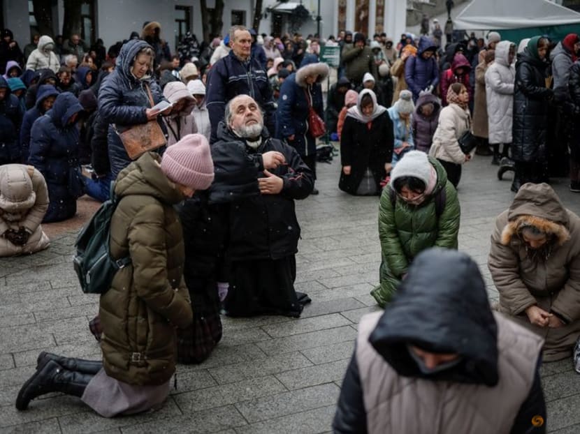 Ukrainian Orthodox Worshippers Gather In Kyiv Monastery As Eviction
