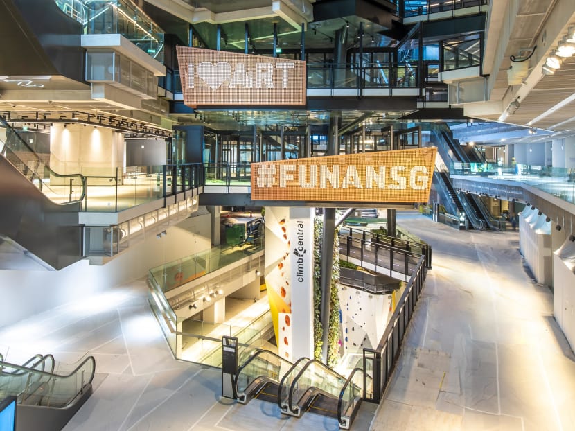 Revamped Funan mall unveils 25m-tall ‘tree’ housing 20 retail pods - TODAY