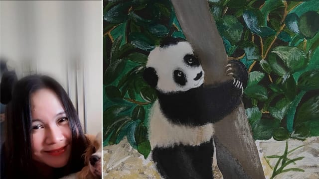 不舍叻叻回返中国 动物爱好者作画纪念 - 8world