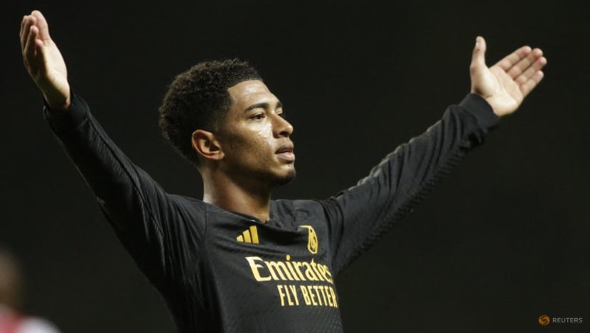 Real Madrid's Rodrygo and Bellingham on target in 2-1 win at Braga - CNA