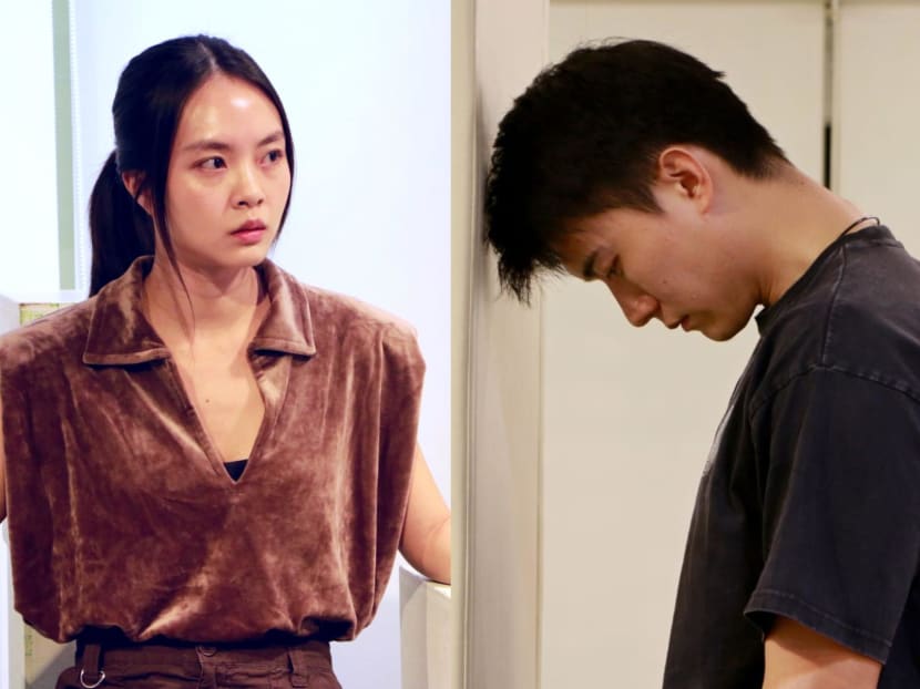 Mediacorp artistes Chantalle Ng and Zhang Zetong took an 8-day acting ...