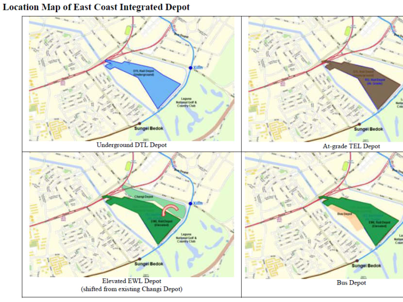 4-in-1 rail and bus depot will be built in East Coast for S$1.99 ...