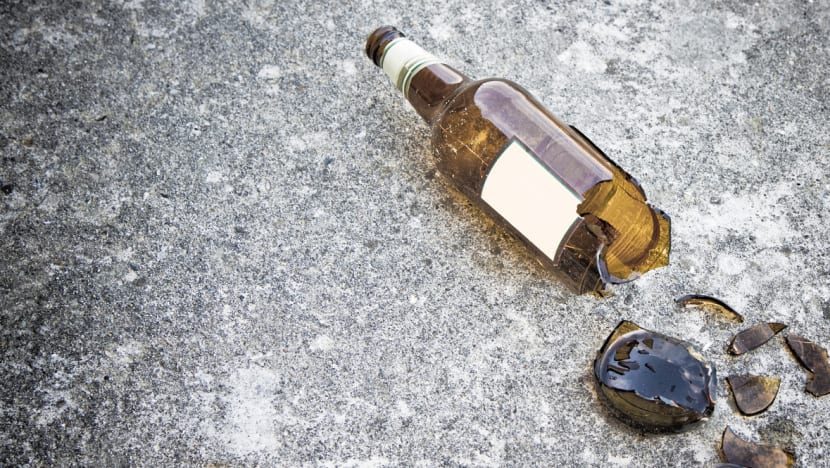 Man jailed for throwing 13 beer bottles from his 7th floor HDB flat - CNA