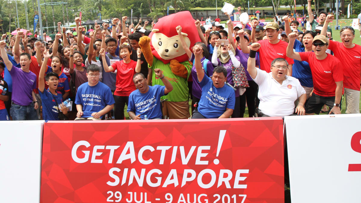 Getting an early taste of GetActive Singapore! week - TODAY