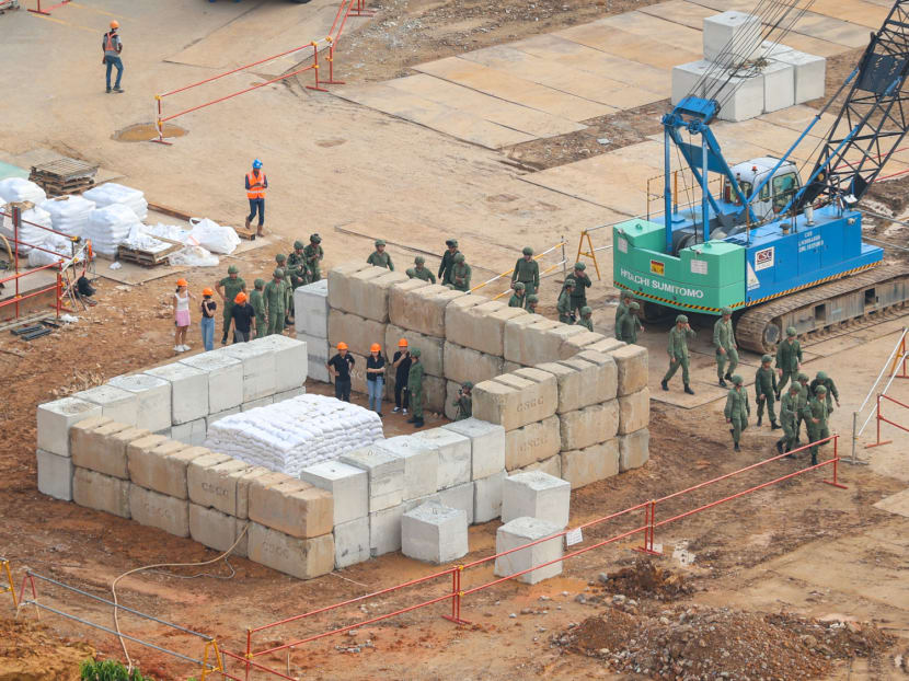 In pictures: Preparations underway for disposal of World War II bomb in ...