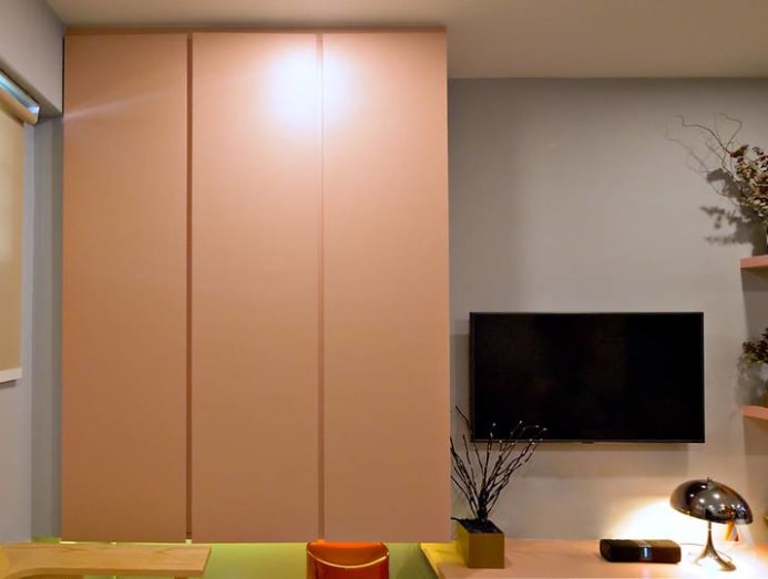 Transforming a 759 sq ft HDB flat into a colourful retro-modern ...