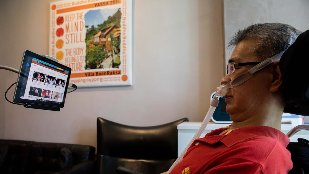 Living with ALS: How a former marathon enthusiast is coping with a ...