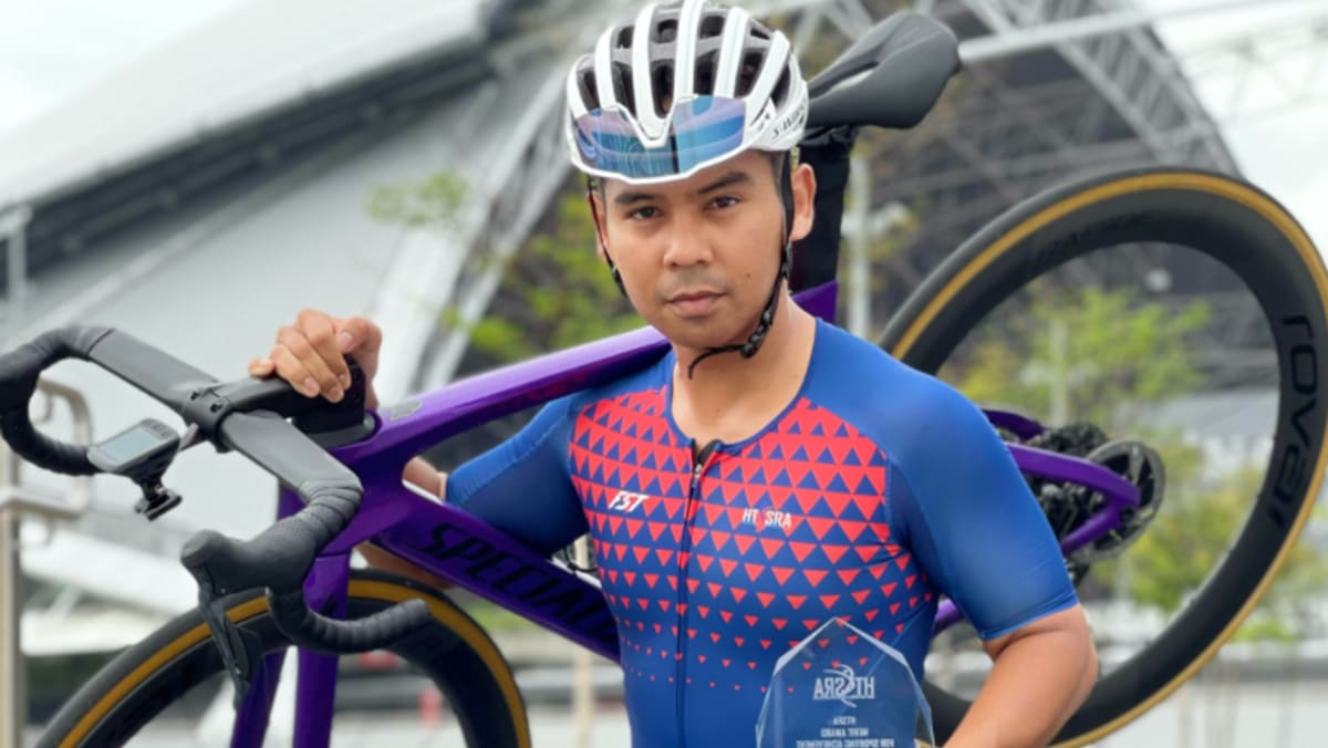 Jaguh lumba basikal SCDF Staf Sarjan Ahmad Ridhwan kongsi tip menang ...