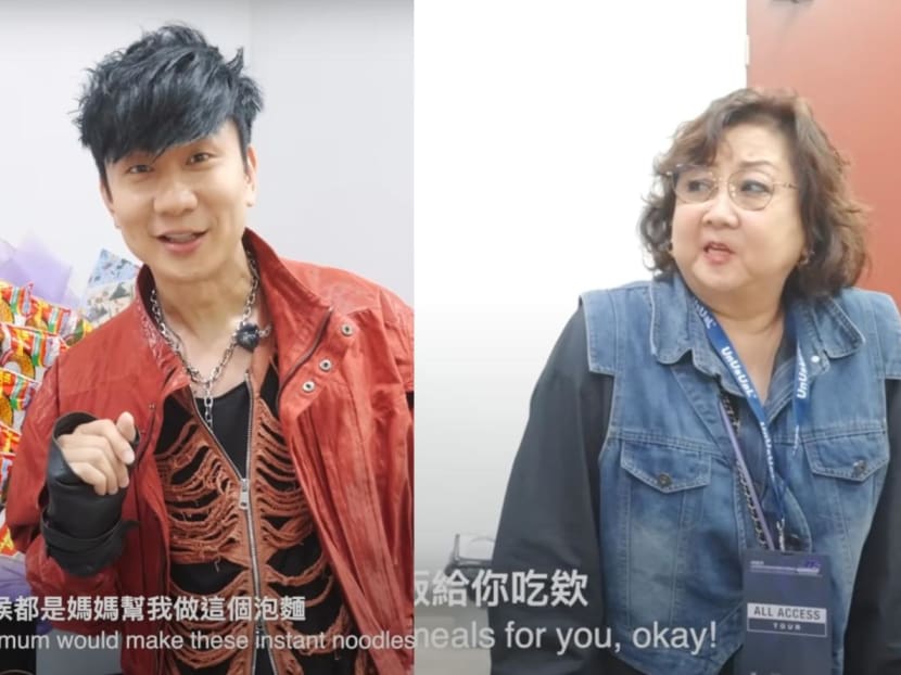JJ Lin’s mum corrects him after he said she cooked Indomie for him as a ...
