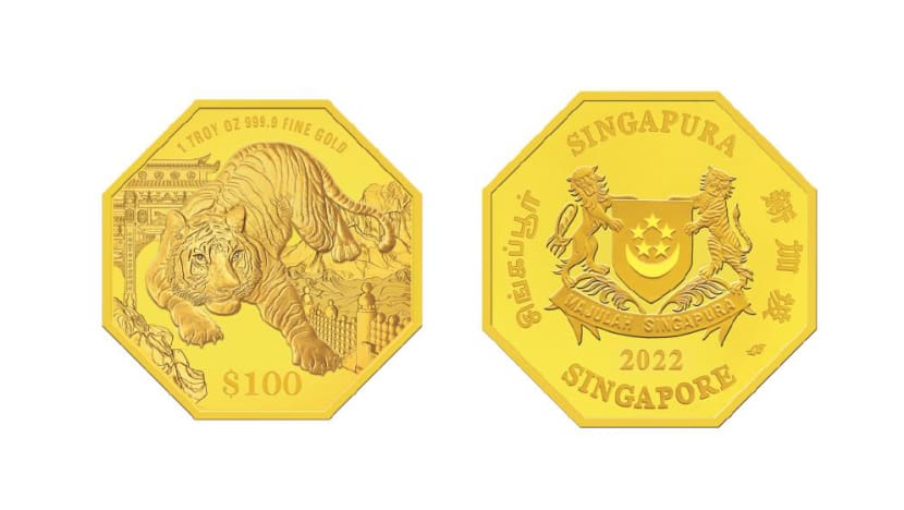 Year of the Tiger coins unveiled - CNA