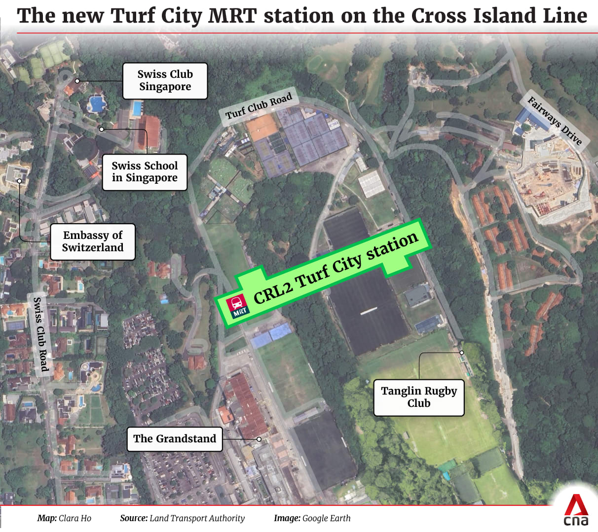 Construction work for Turf City MRT station to start in third quarter ...