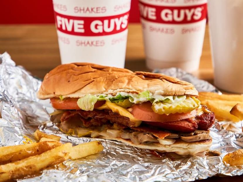 Sneak Peek: US Burger Chain Five Guys Opens First S’pore Outlet With $9 ...