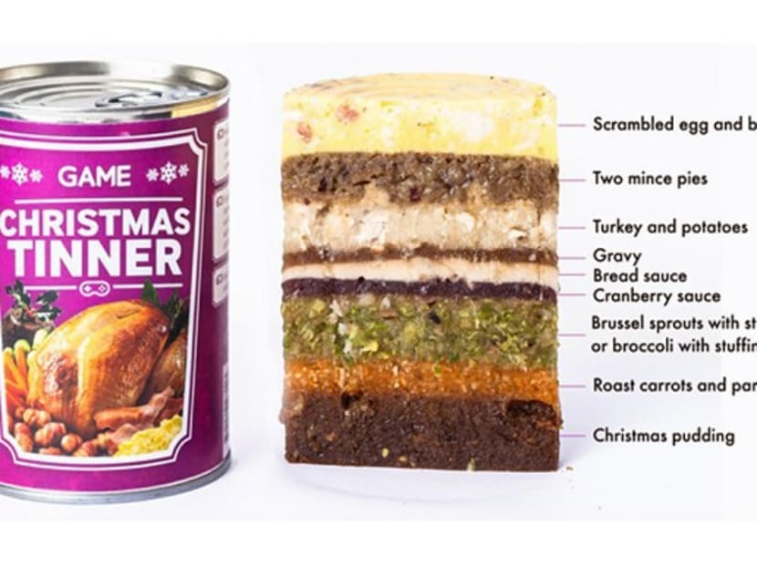 Christmas dinner in a tin now available for UK gamers - TODAY