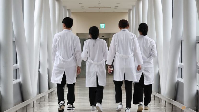 South Korea trainee doctors stage walkout over medical school quotas - CNA