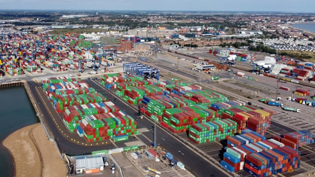 Workers at UK's biggest container port Felixstowe due to begin 8-day ...