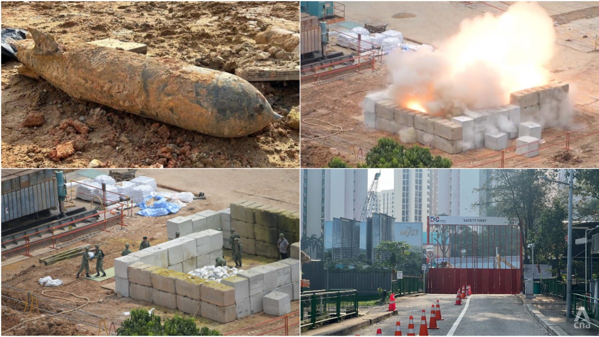 Highlights: WWII bomb in Upper Bukit Timah safely detonated, residents ...