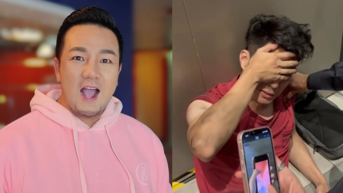 Malaysian actor Jack Lim hits man caught allegedly taking upskirt ...