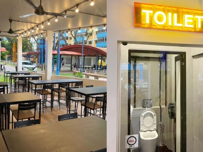 This coffee shop in Bukit Merah has an air-conditioned toilet and ...