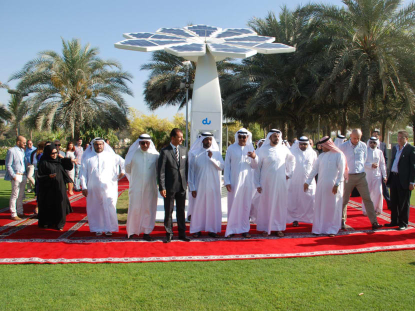 Gallery: ‘Smart’ solar palm trees power Wi-Fi, phones in Dubai - TODAY