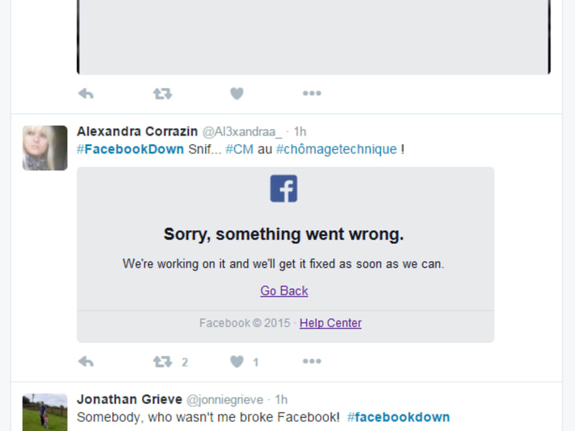 Facebook down? For some, yes - TODAY