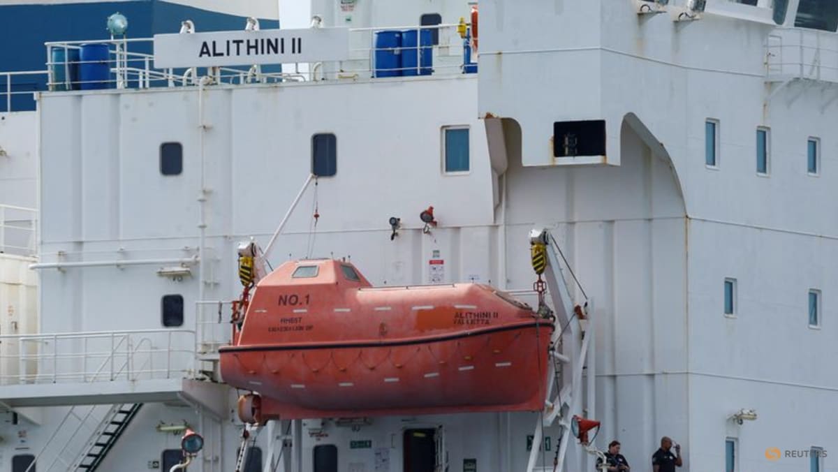 Spanish coastguard rescues three African migrants stowed away on ship's ...