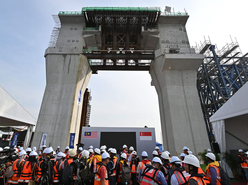 Johor Bahru-Singapore RTS Link passes 65% construction milestone on ...