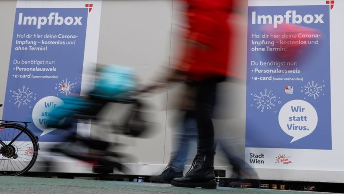 Austria locks down unvaccinated as COVID-19 cases surge across Europe - CNA