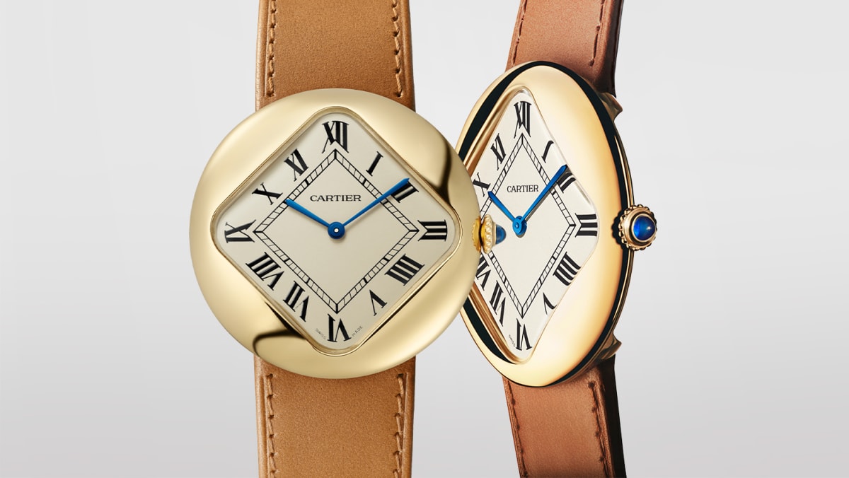 Cartier has an unusual pebble-shaped watch. Here’s the history behind ...