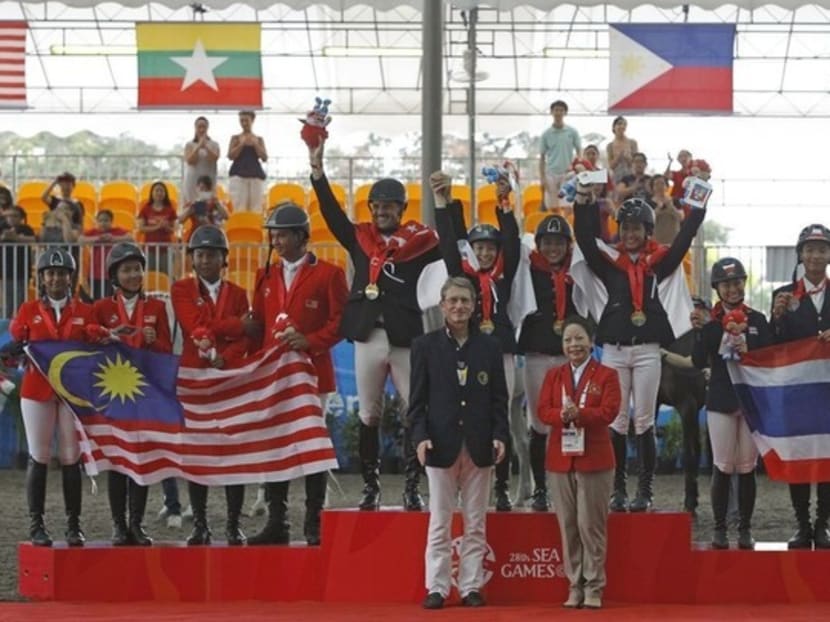 SEA Games: S’pore wins gold in equestrian - TODAY