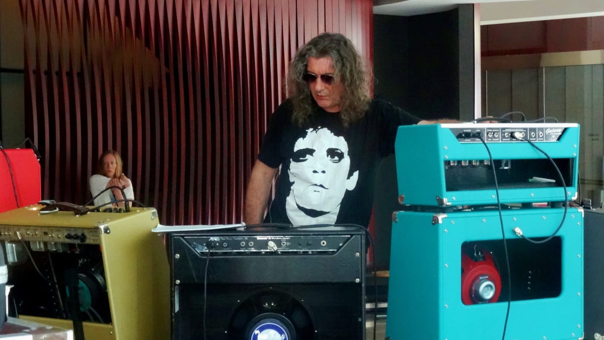 Drag and distortion for Lou Reed tribute - TODAY