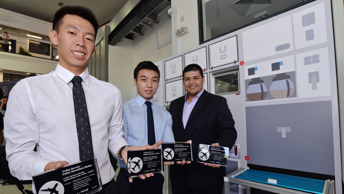 Singapore Polytechnic students’ inventions patented by Boeing - TODAY