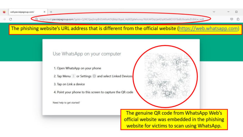 Police issue warning about fake WhatsApp Web phishing websites - CNA