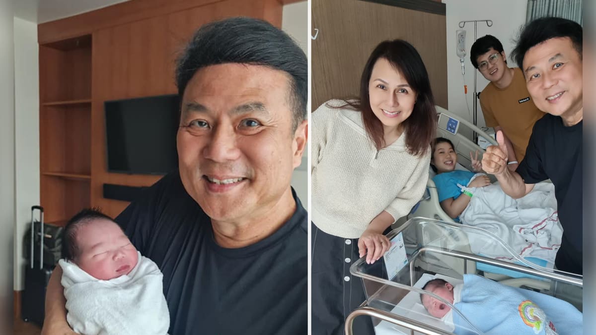 Jack Neo Thrilled At Arrival Of 3rd Grandson, Spams Facebook With Pics Of The Newborn - 8days