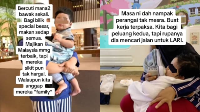 擅自带男子回家被揭发 马国女佣被指企图拐雇主孩子逃跑 - 8world