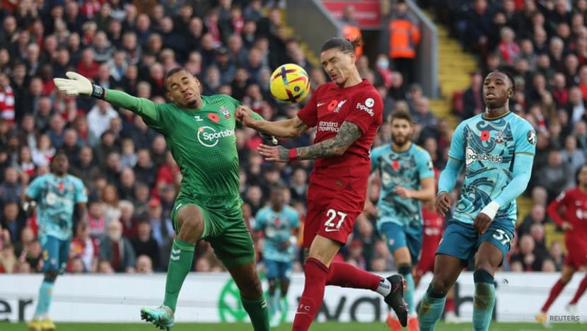 Nunez and Firmino on target as Liverpool prove too strong for Saints - CNA Nunez and Firmino on target as Liverpool prove too strong for Saints - CNA
