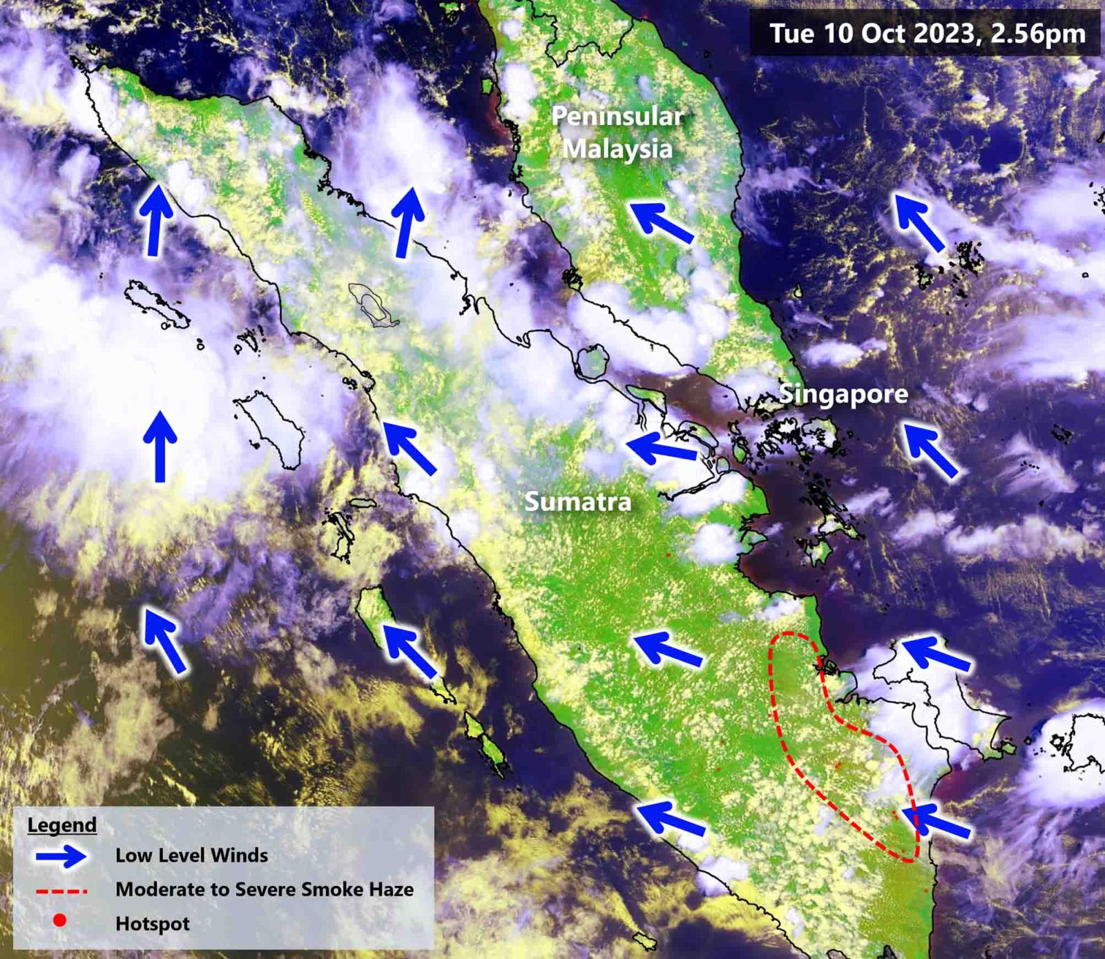Forecast of rain should keep Singapore's haze situation 'subdued' on ...