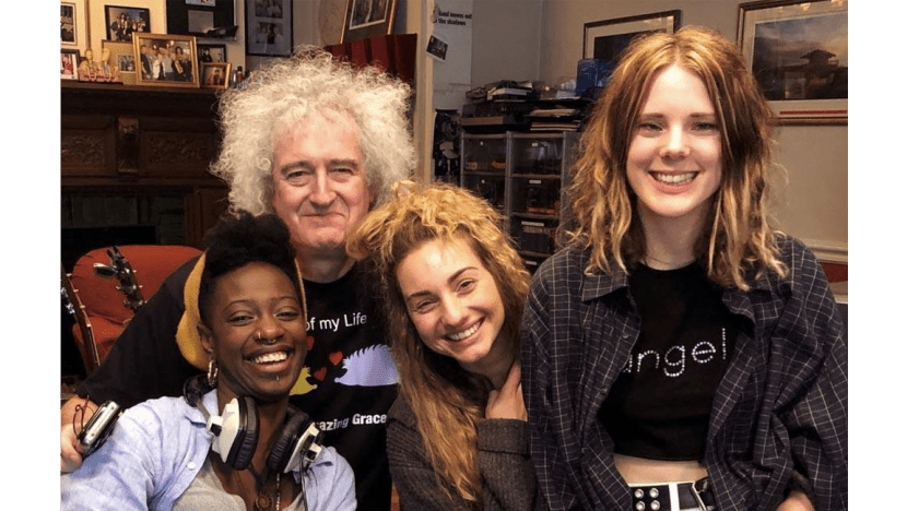 Brian May is mentoring new girl band King's Daughters - 8days