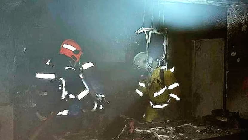 5 people, including 3 children, taken to hospital after Sengkang flat ...