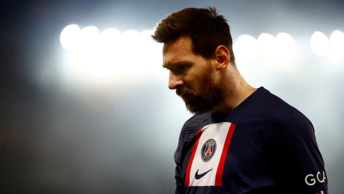 Messi back in training with PSG - CNA