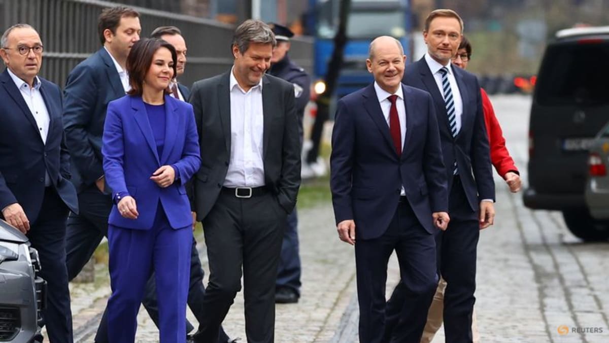Three German parties reach coalition deal to end the Merkel era - CNA