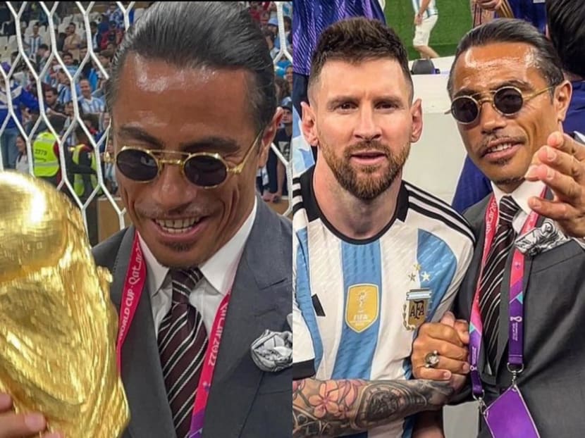 Salt Bae touched the World Cup trophy after Argentina win, gets ...