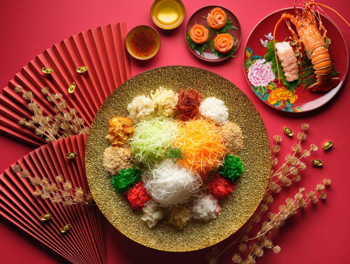 Yu sheng platters to usher in the Year of the Dragon with - CNA Luxury