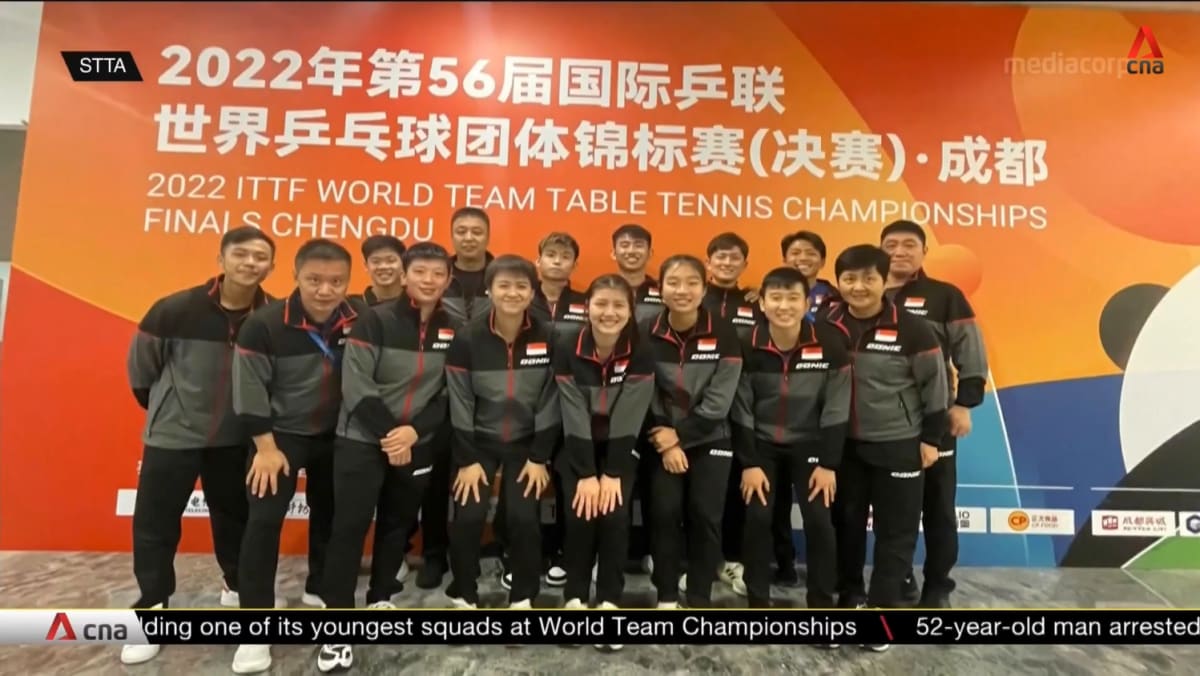 Singapore fielding the youth at World Team Table Tennis Championships ...