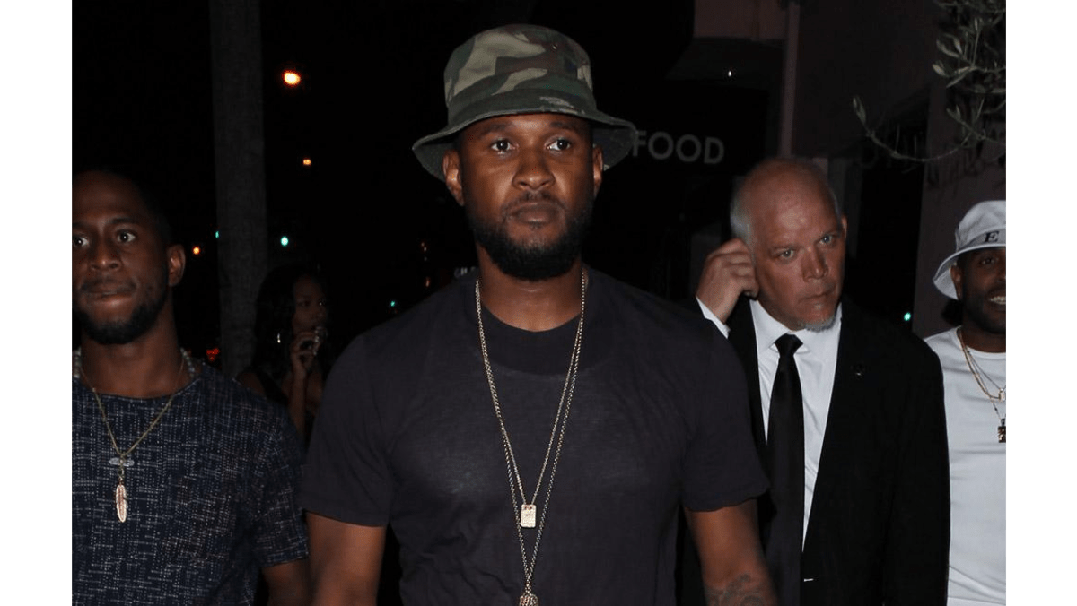 Usher is a meat-eating vegan - 8days