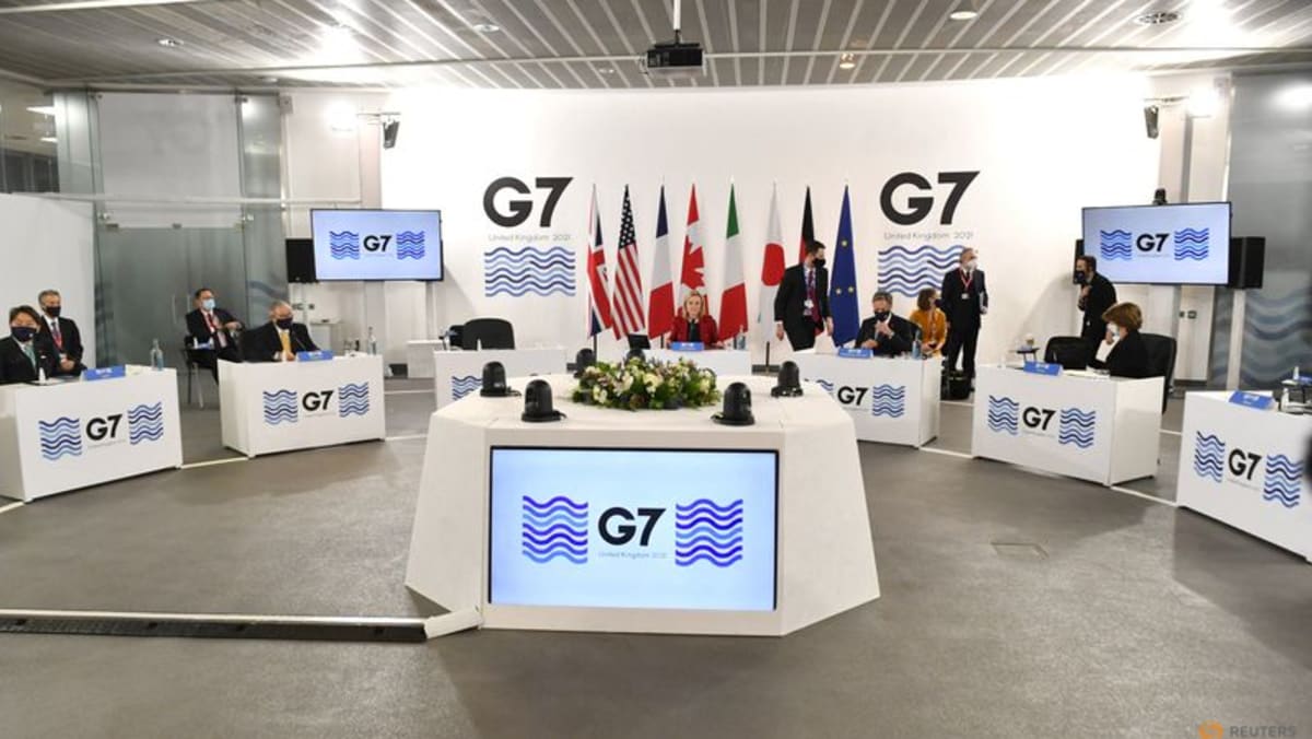 China's Xi and Russia's Putin dominate the G7 - CNA