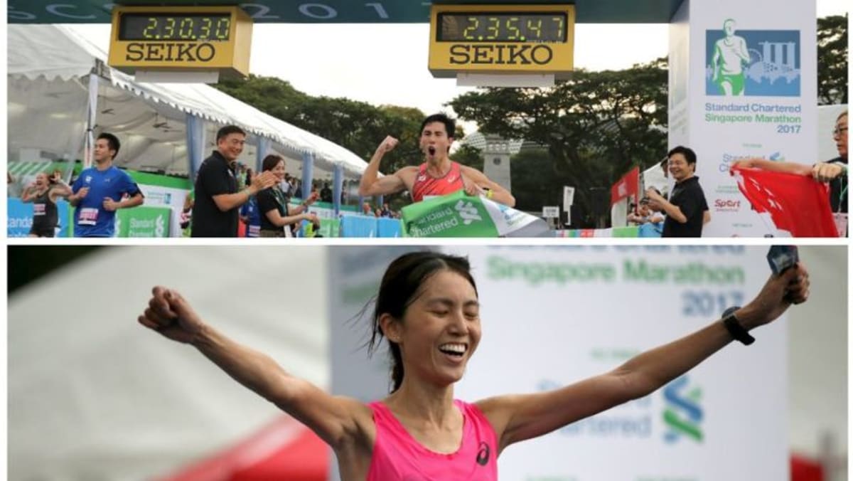 Soh Rui Yong, Rachel See juara tempatan Maraton Standard Chartered ...