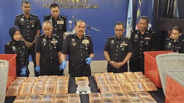 休旅车里藏近100公斤大麻 槟城男子被捕 - 8world